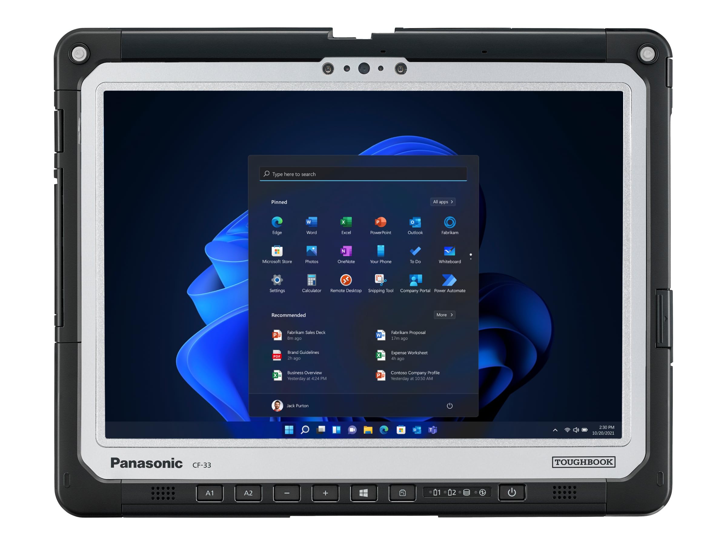 Snapklik.com : Panasonic Toughbook 33 MK1 Rugged Tablet, I5-7th Gen, 12 ...