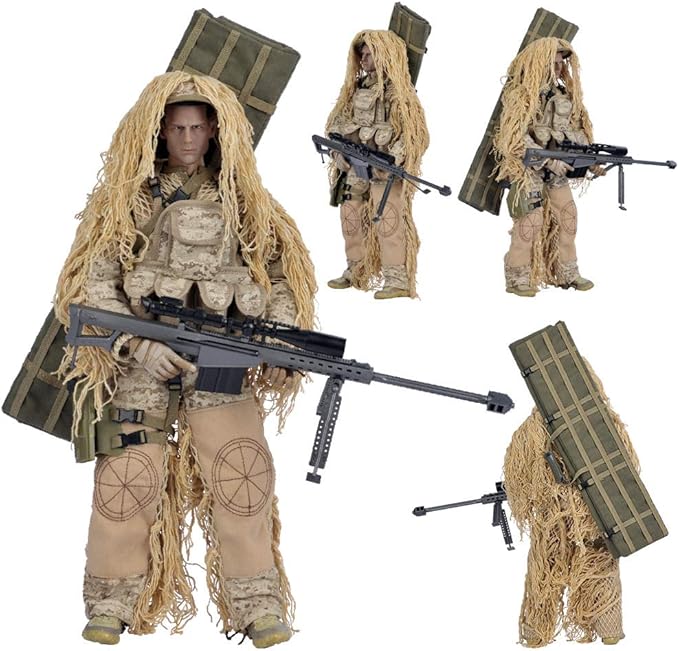 Amazon.com: MoJyetli Soldier Action Figure Model, 12 Inch 1/6 Realistic ...