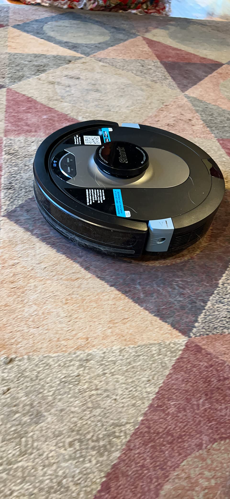 $19/mo - Finance Shark RV2502AE AI Ultra Robot Self-Empty Vacuum, Black ...