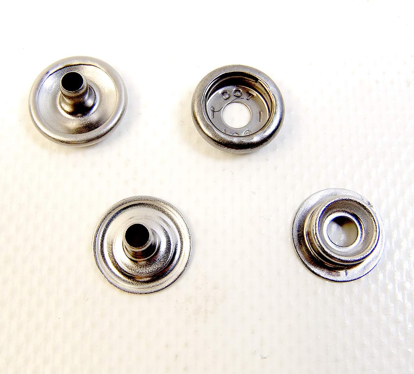 Amazon.com: Stainless Steel Snaps, Genuine Dot Brand Snaps, 20 of Each ...