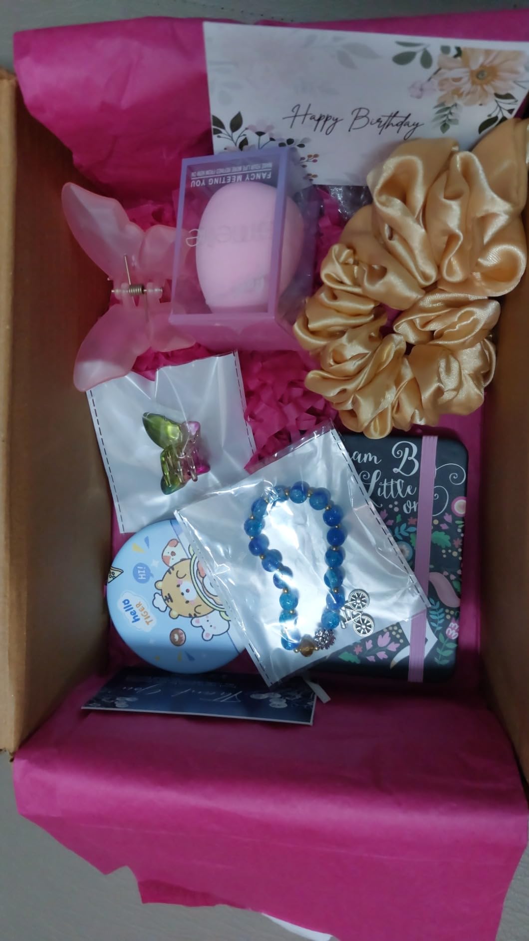 Box of Bliss 9pcs Birthday Gift Combo/ Hamper for Women and Girls 2 ...