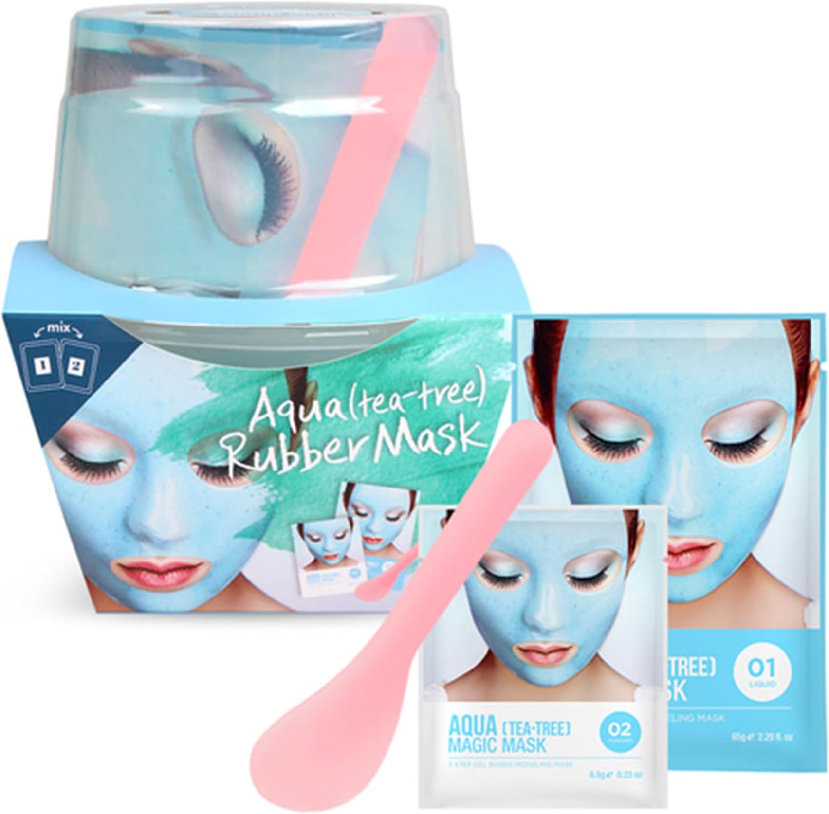Amazon.com : LINDSAY Luxury Magic Modeling Cup Pack | Organic Gel Face ...