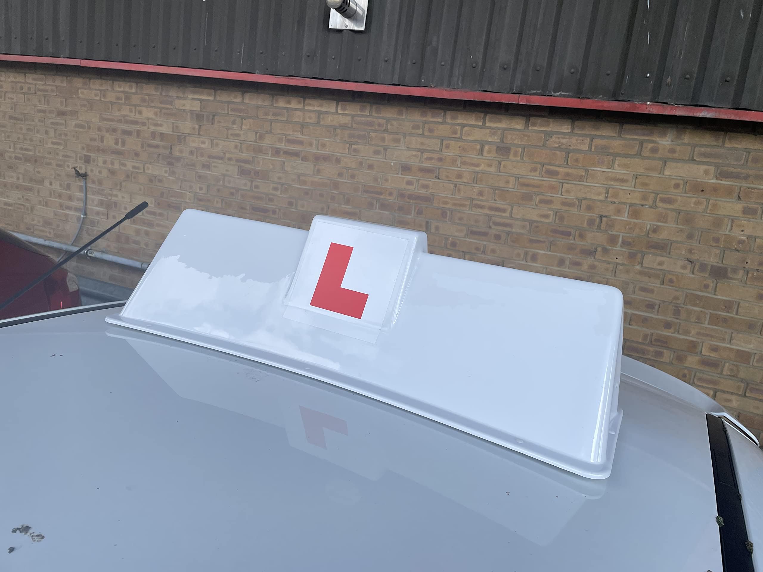 'Side L' Driving Instructor Roof sign - Learner top box - Magnetic sign ...
