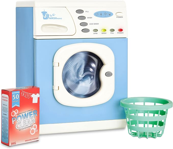 Casdon Electronic Washer | Realistic Toy Washing Machine for Children ...