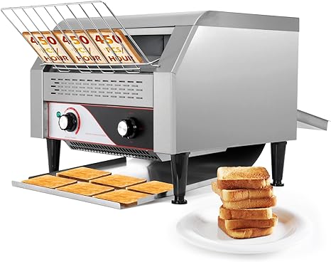 Amazon.com: Dyna-Living Commercial Toaster 450 Slices/H Restaurant ...