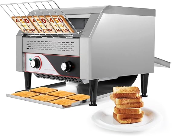 Amazon.com: Dyna-Living Commercial Toaster 450 Slices/H Restaurant ...