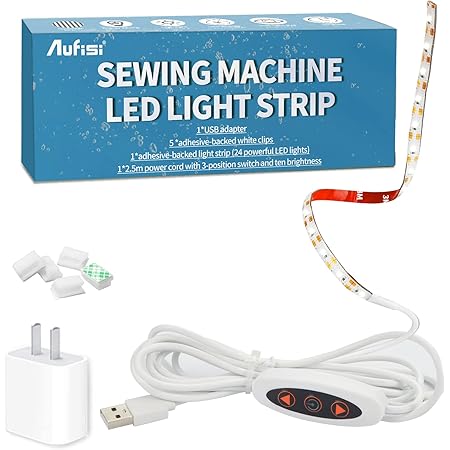 Amazon.com: Sewing Machine Light, AMAZING POWER Bright Sewing Strip ...
