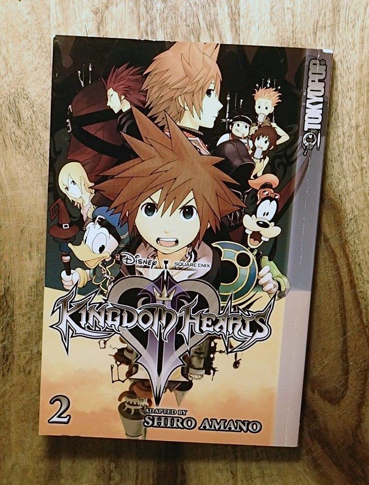 Amazon.com: Kingdom Hearts II, Volume 2: 9781427815040: Shiro Amano: Books
