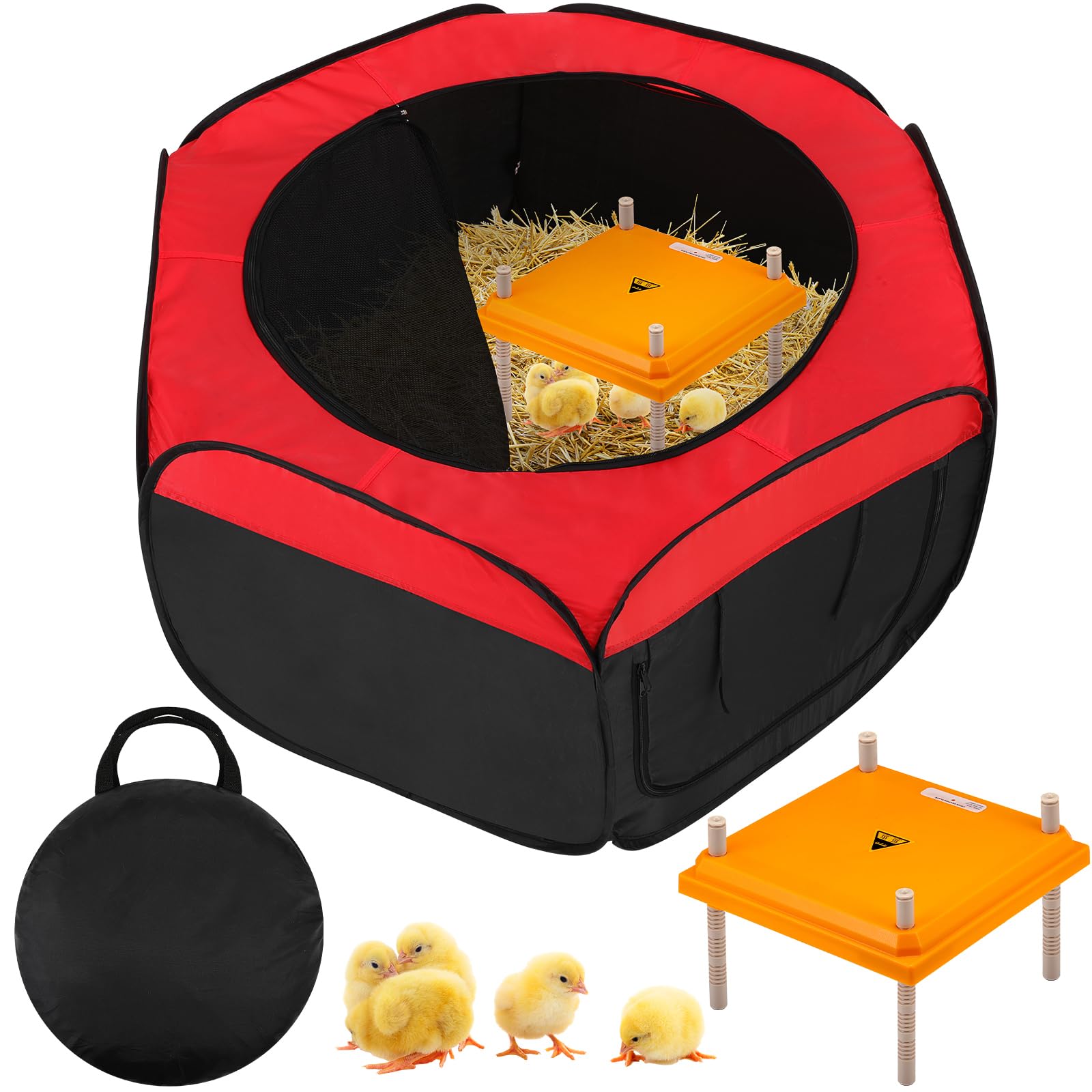 Amazon.com : Barydat Chicken Brooder Box for Chick Kit 12" x 12" Chick ...