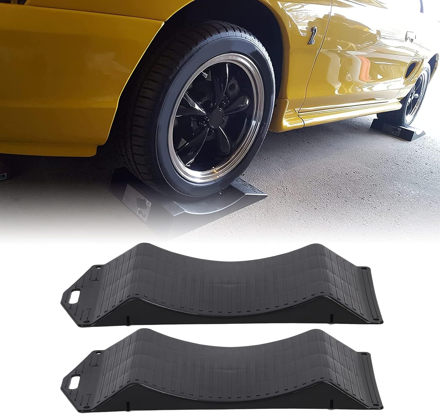 Amazon.com: Tire Saver Ramps, Heavy Duty Leak Proof 2PCS Uniform ...