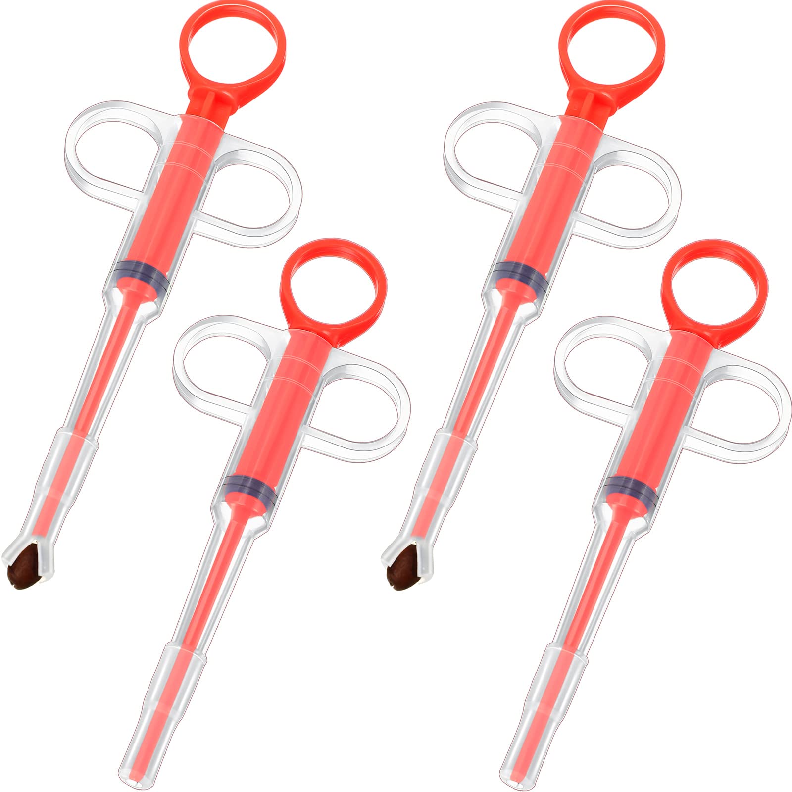 Amazon.com: 4 Pieces Pet Pill Plunger Popper for Small Cats Dogs Pill ...