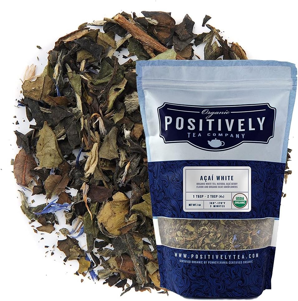 Amazon.com : Organic Positively Tea Company, Qilan Wuyuan Oolong Tea ...