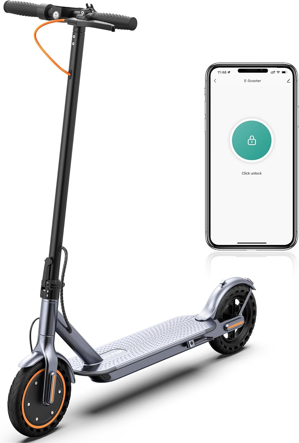 Amazon.com: Electric Scooter, Powerful 350W Motor, 12-19Miles Long ...
