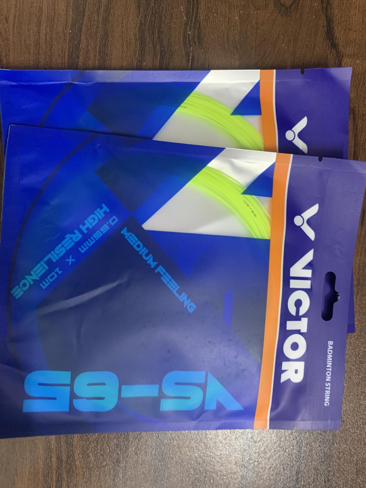 Buy VICTOR VS-65 Medium Feeling High Resilience Badminton String (0 ...