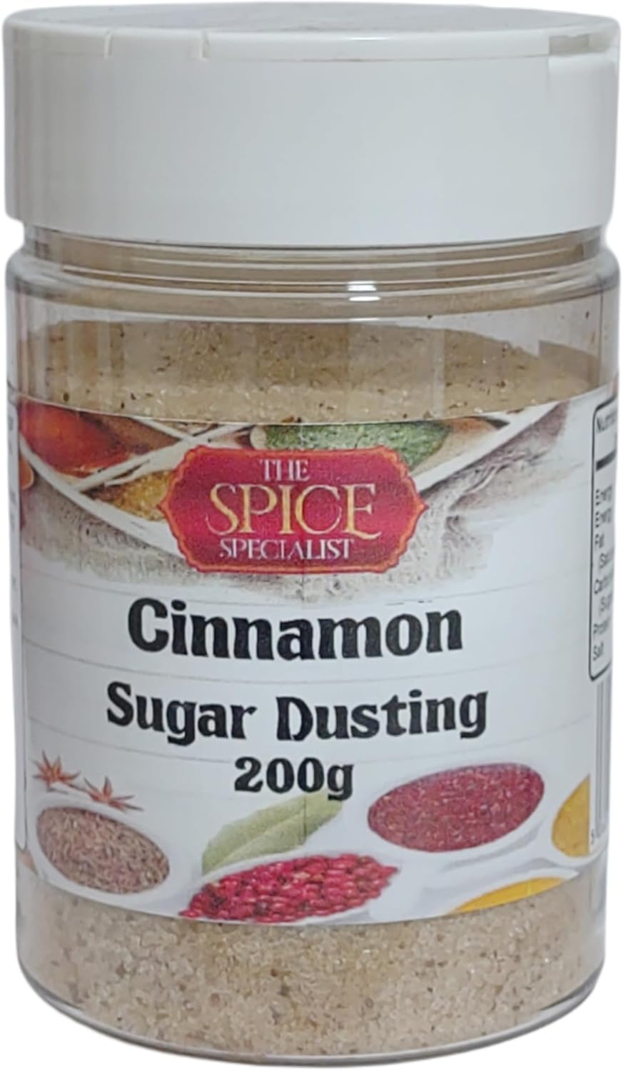 Sweet Cinnamon Sugar Dusting 200g – Coffee Topping for Hot Chocolate ...