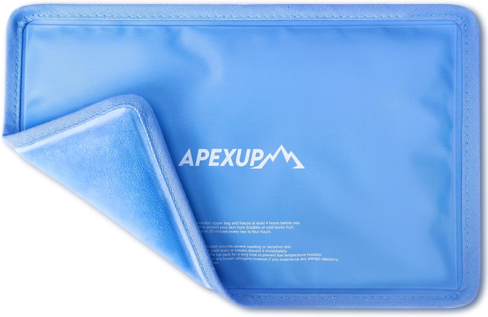 Amazon.com: APEXUP Gel Ice Packs for Injuries Reusable, Flexible Double ...