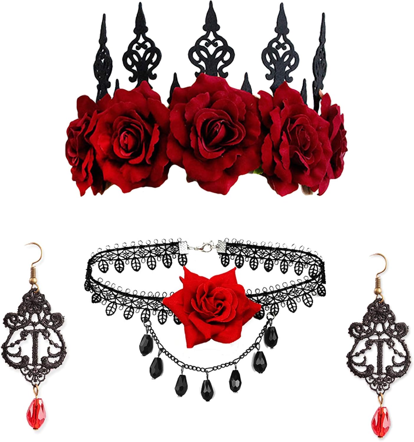 Amazon.com: FUNOJOY Halloween Costumes Accessories Set for Women ...