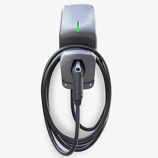 FLO Home X5 Smart Outdoor/Indoor Electric Vehicle (EV) Level 2 Charging ...