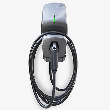 FLO Home X5 Smart Outdoor/Indoor Electric Vehicle (EV) Level 2 Charging ...