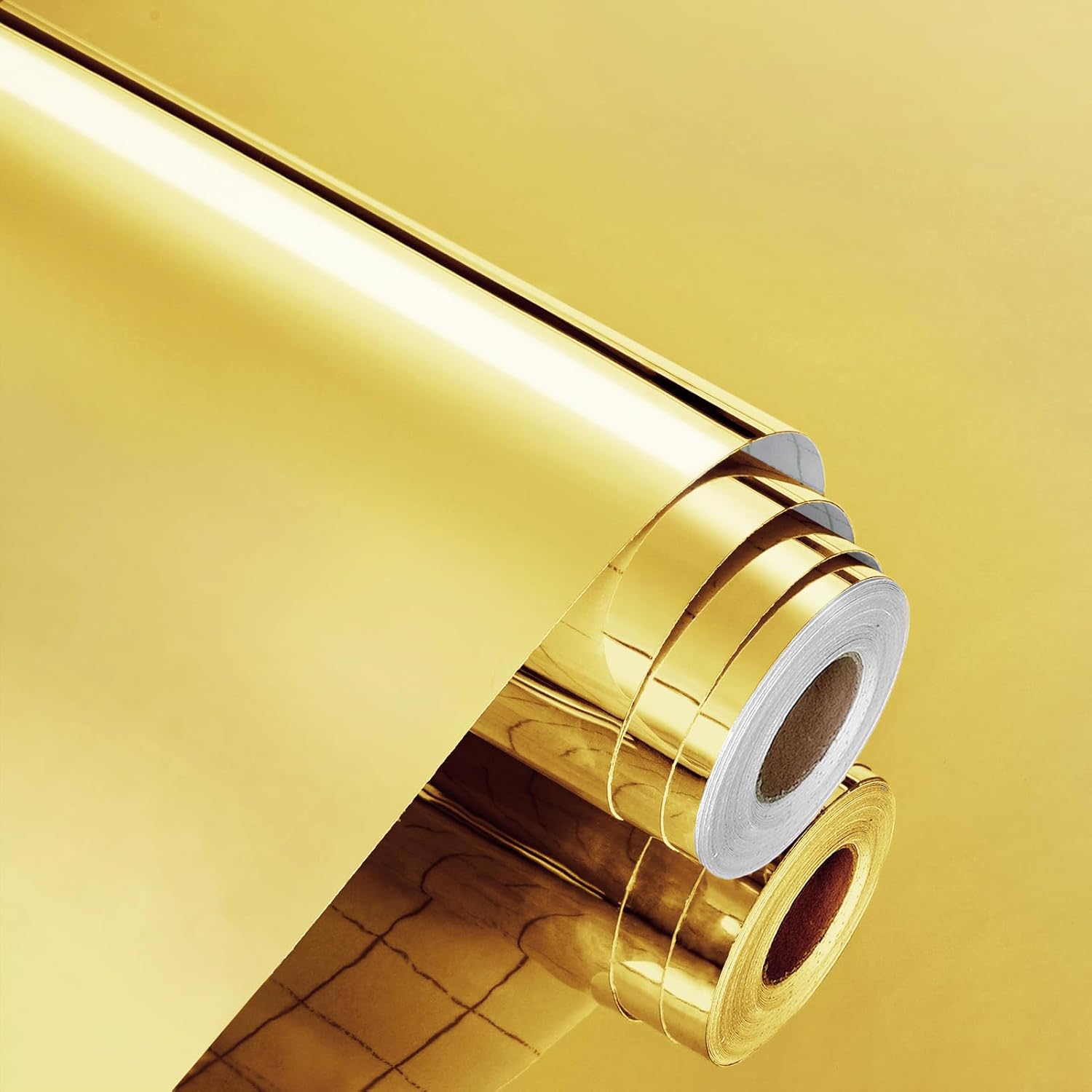 WESTICK Glossy Gold Contact Paper for DIY Project Flexible Gold ...