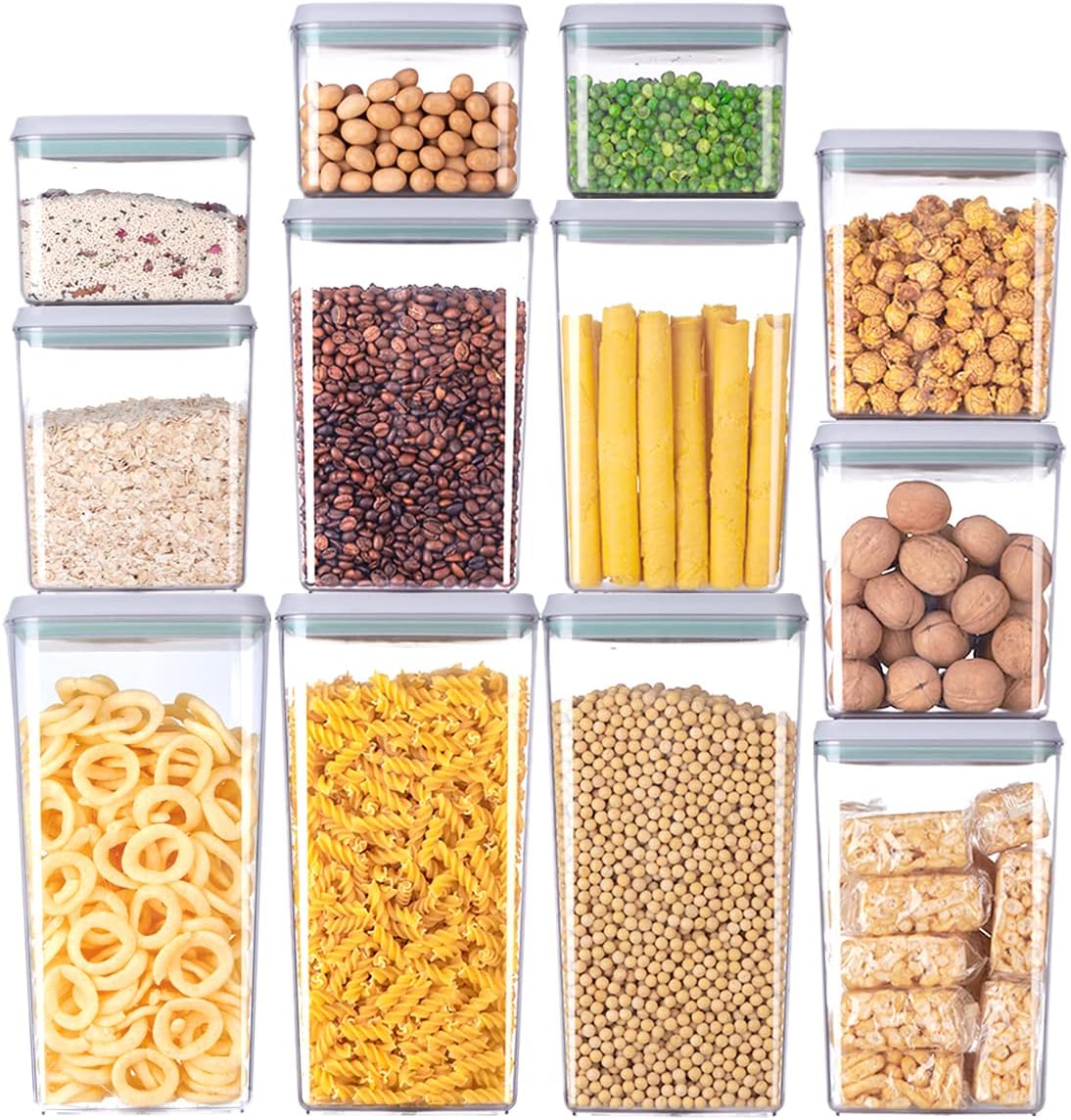 Amazon.com: Home-X Airtight Cookie, Cracker & Biscuit Storage Container ...