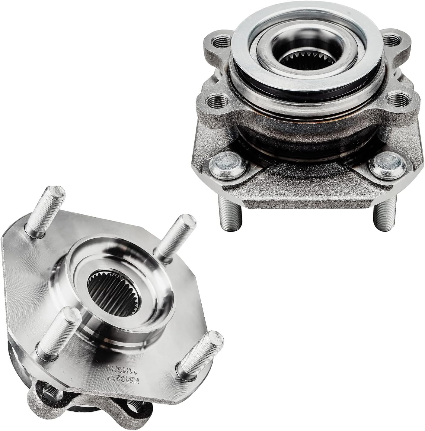 Amazon.com: [Pair] DRIVESTAR 513297 Front Wheel Hub & Bearing Assembly ...