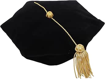 Amazon.com: Erligo Doctoral Graduation Tam 8-Sided/6-Sided Doctorate ...