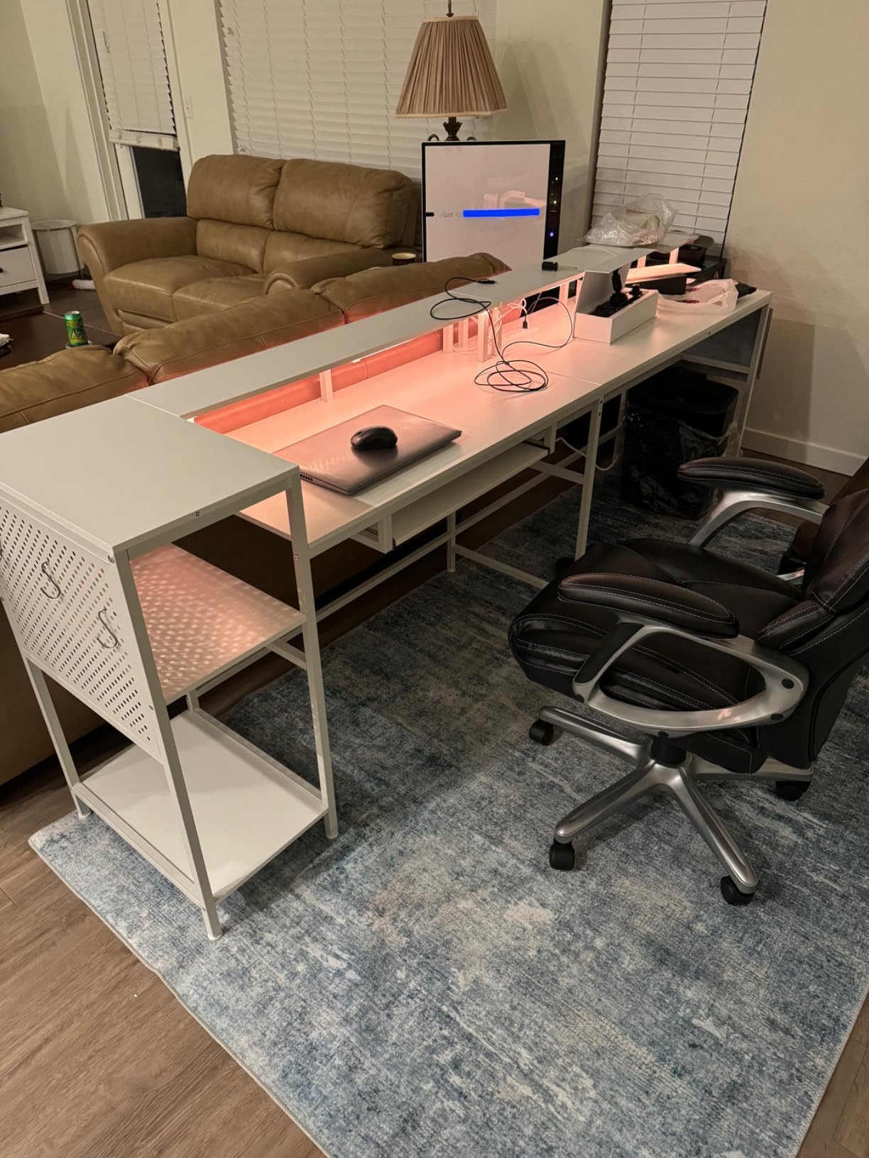 $30/mo - Finance SEDETA L Shaped Gaming Desk, Reversible Home Office ...