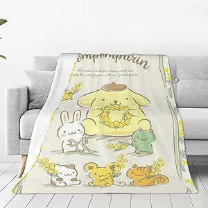 Amazon.com: Pompompurin Blanket Super Soft Plush Warm Throw Blanket ...