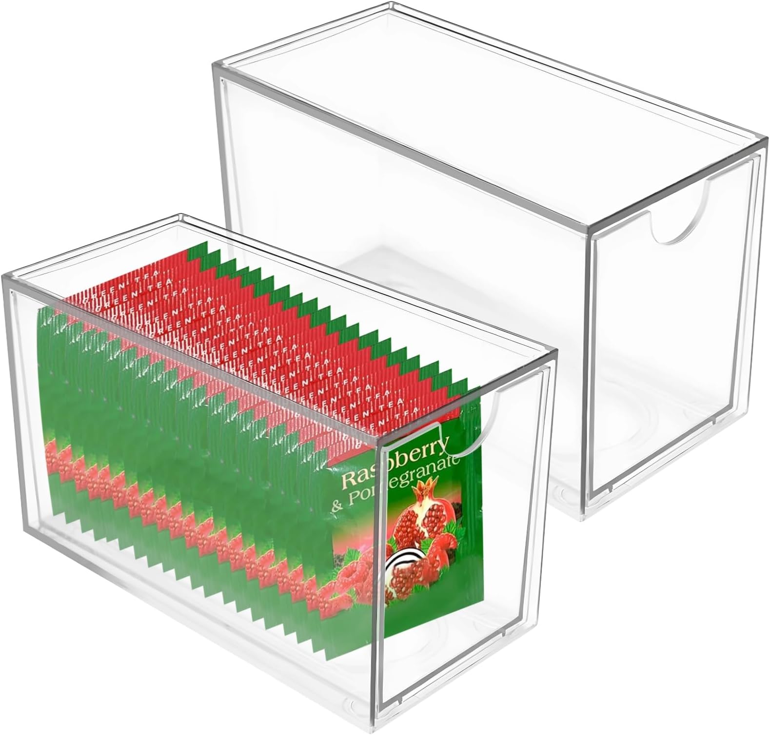 Amazon.com: Youngever 3 Drawers Plastic Kitchen Pantry Stackable ...