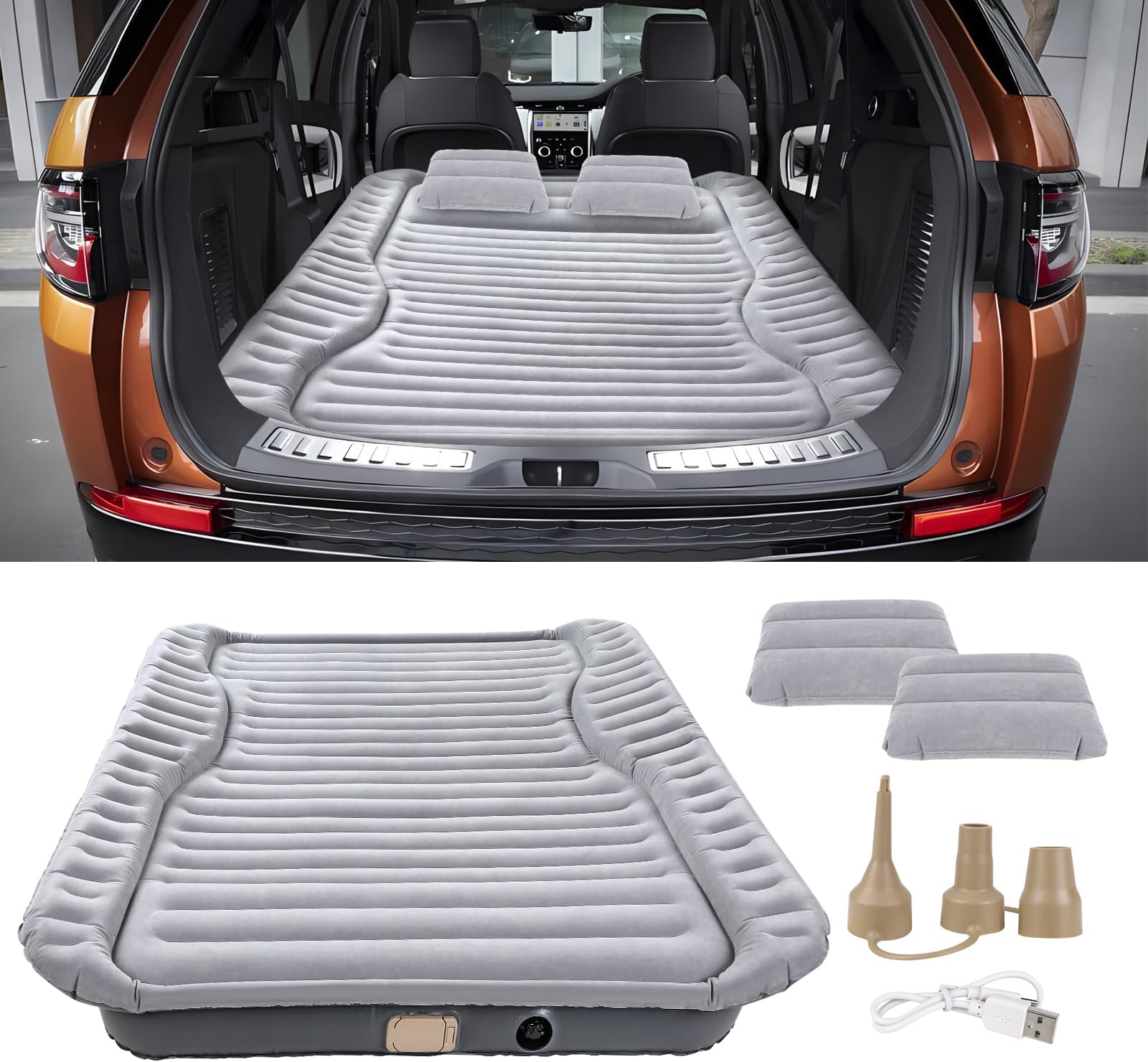 Amazon.com : OPP ULITE SUV Air Mattress with Cordless Built-in Pump ...