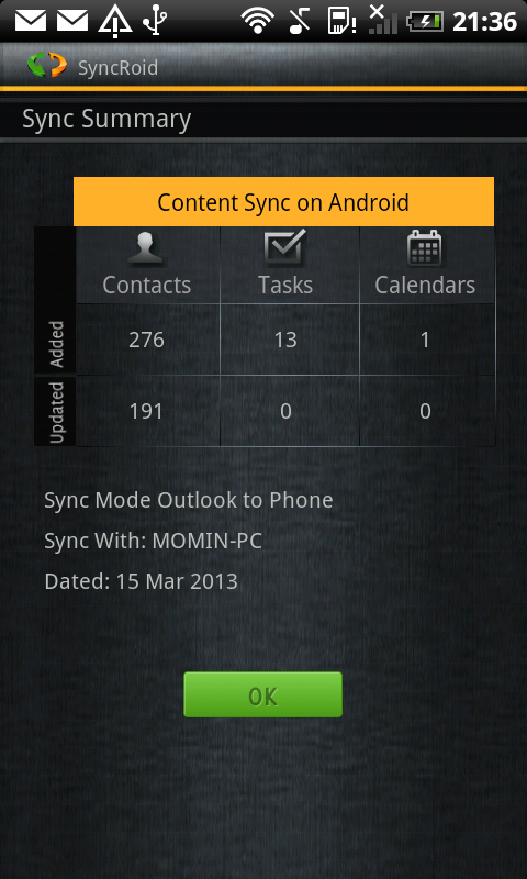 SyncRoid - Outlook Android Sync Lite:Amazon.de:Appstore for Android