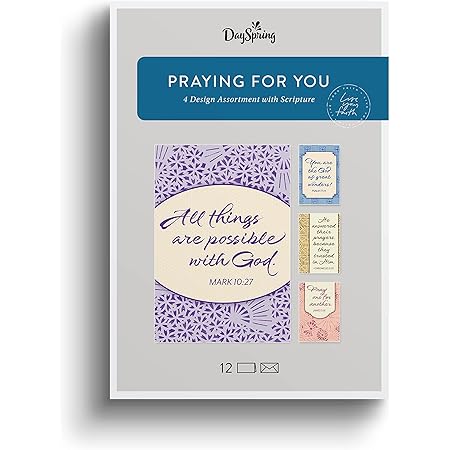 Amazon.com : DaySpring - All Things are Possible With God - 4 Design ...