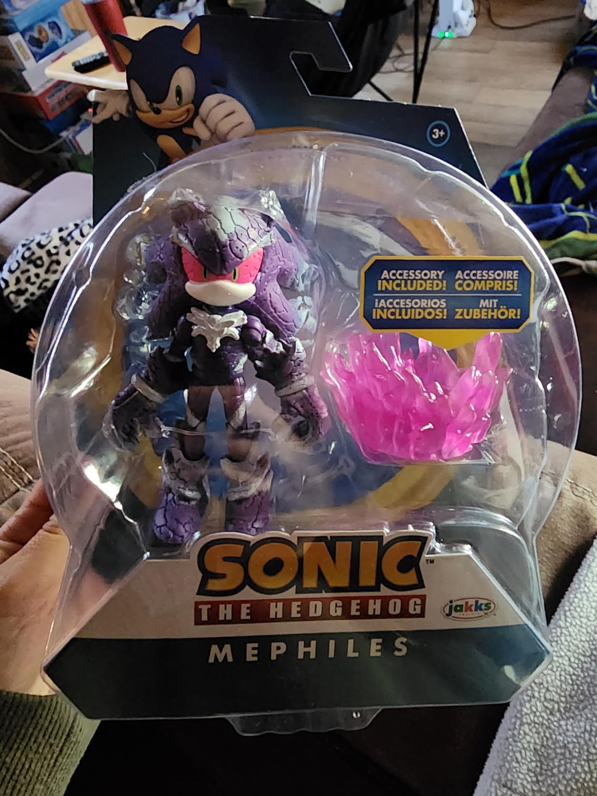 Amazon.com: Sonic the Hedgehog Figura de acción de Mephiles the Dark de ...