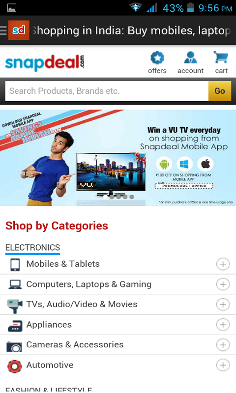 Snapdeal Online Shopping