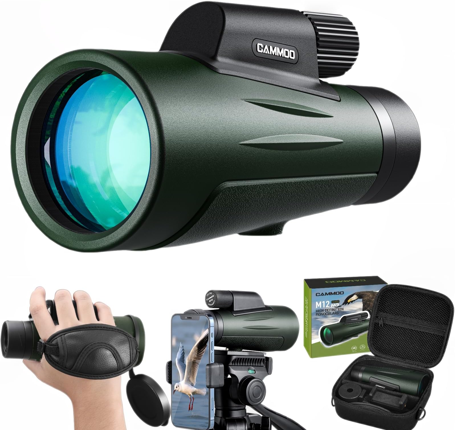 Amazon.com : Monocular Telescope, 10x42 Monoculars for Adults, Usogood ...