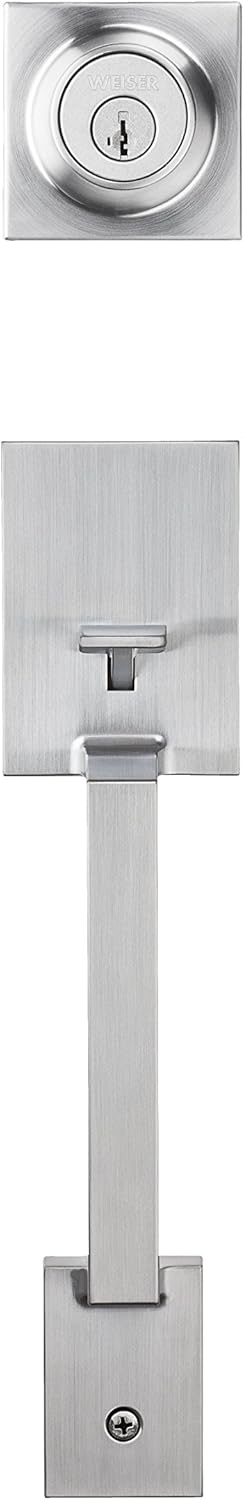 Weiser Amador Handle Set with Tristan Lever, Exterior Door Lock ...