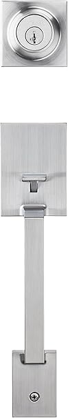 Weiser Amador Handle Set with Tristan Lever, Exterior Door Lock ...