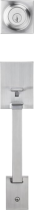 Weiser Amador Handle Set with Tristan Lever, Exterior Door Lock ...