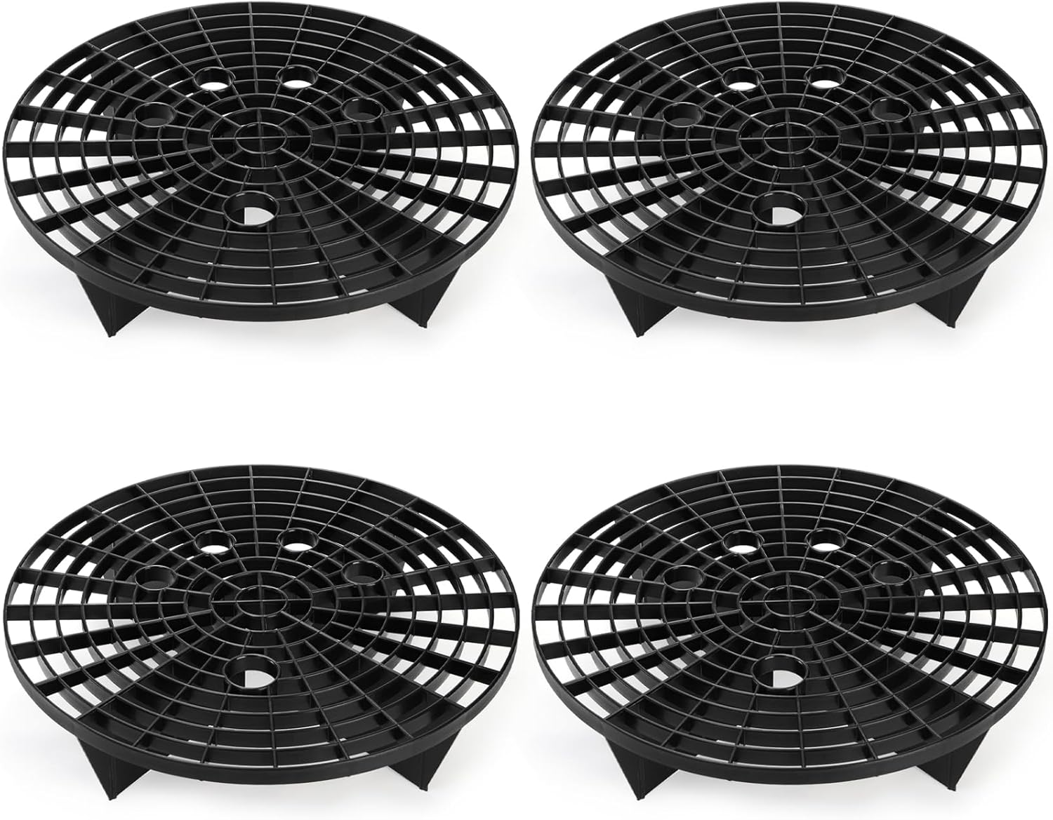 Amazon.com: Kingrol 4 Pack Automotive Car Wash Bucket Insert Grit Trap ...