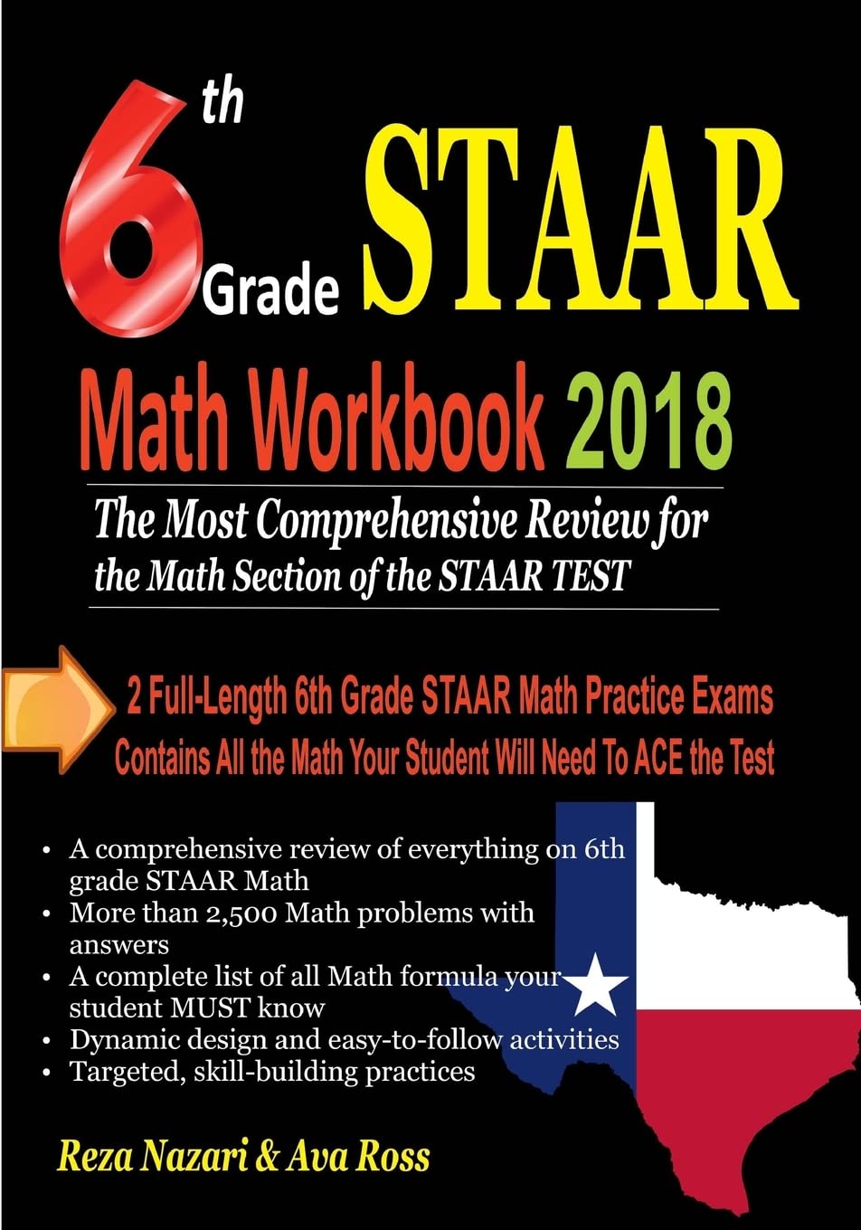 6th Grade STAAR Math Workbook 2018: The Most Comprehensive Review for ...