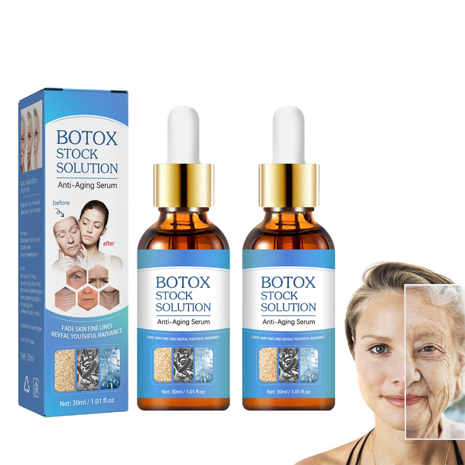 Boto Face Serum, Collagen Boost Anti-Aging Serum, Boto In A Bottle ...
