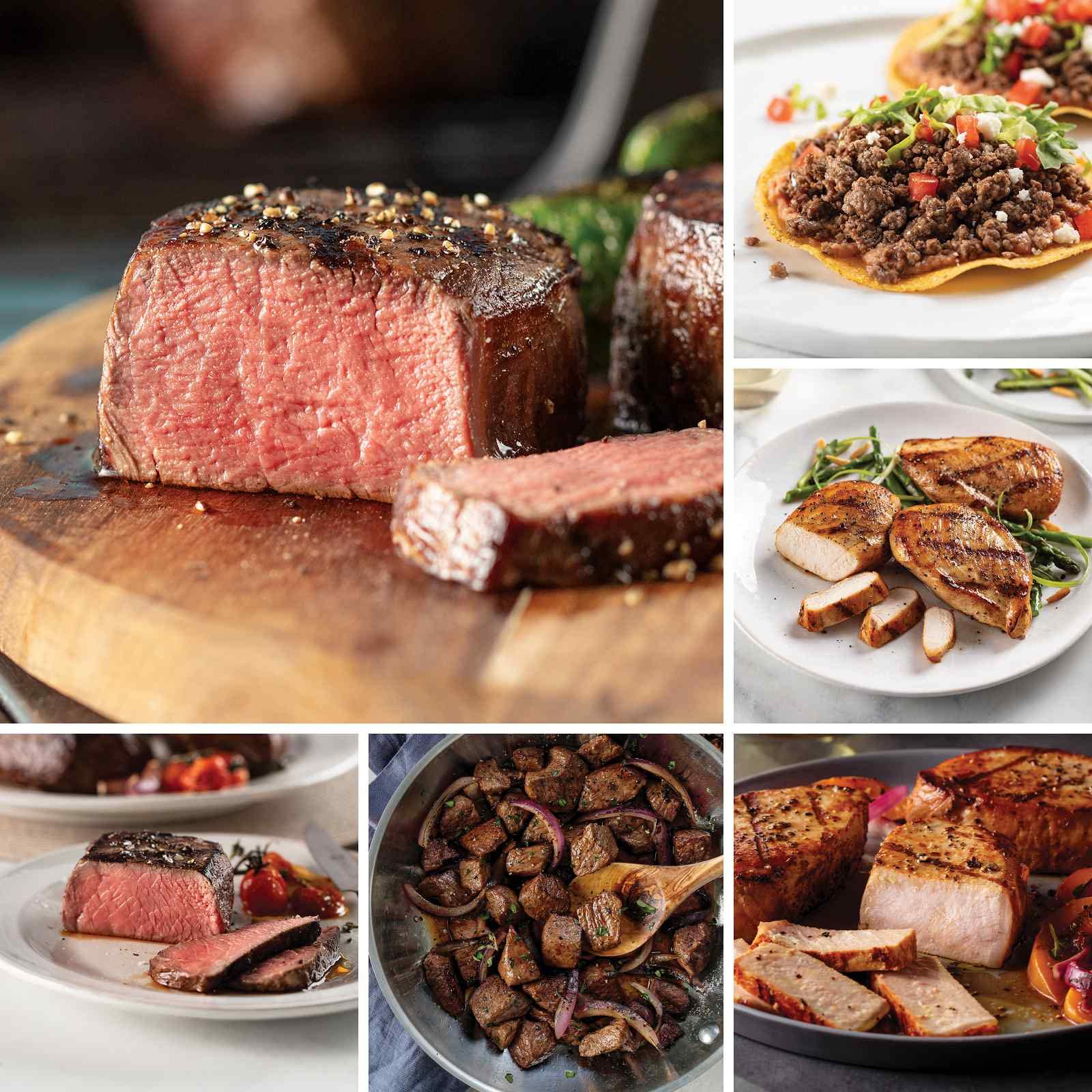 Buy Omaha Steaks Filet Mignon Medley (Butcher's Cut Filet Mignons ...