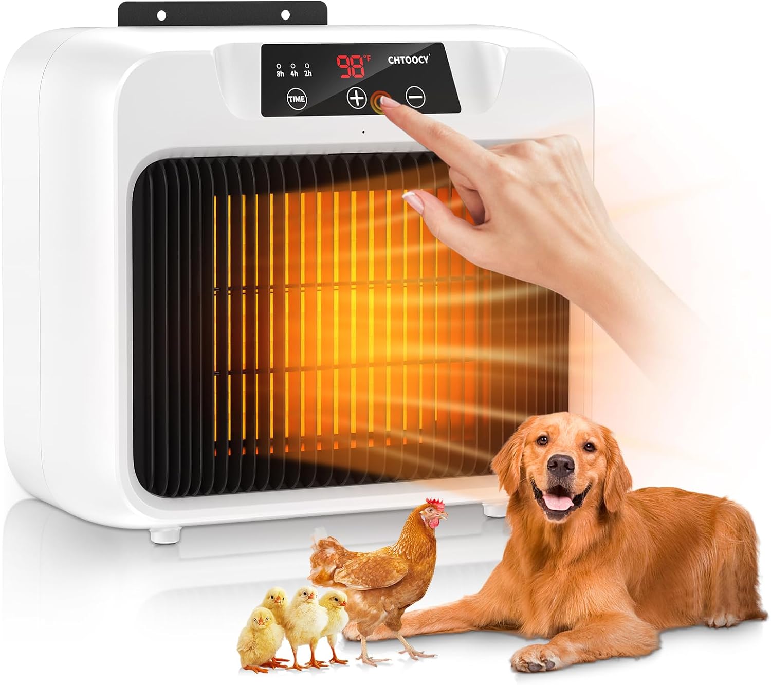 Amazon.com: Upgrade 600W Large Dog House Heater w Thermostat ...