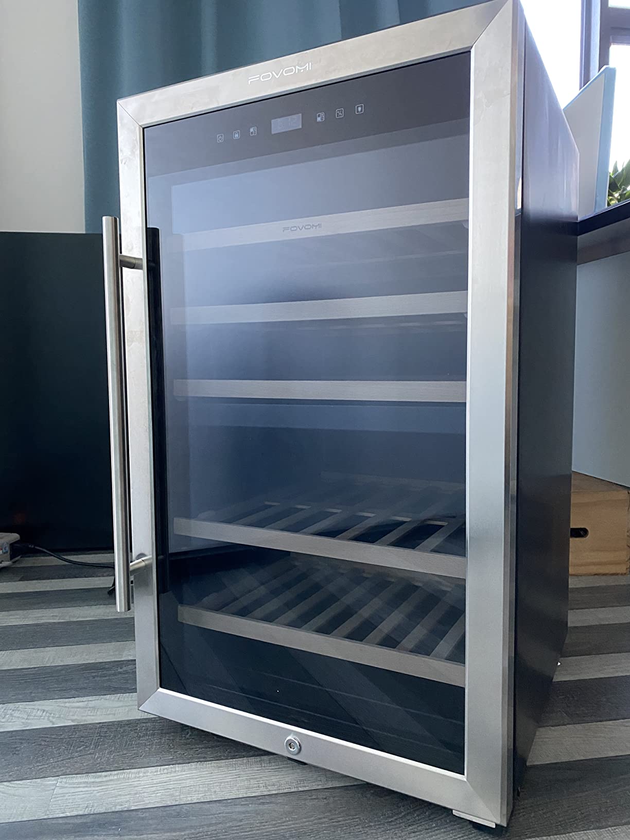 $42/mo - Finance FOVOMI 15" Wine Cooler Refrigerator 34 Bottles ...