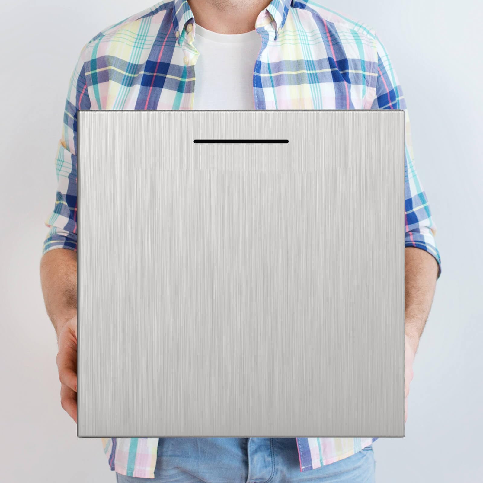 Amazon.com: Cash Vault Wooden Savings Box, Cashbox Saving, Cash Savings ...