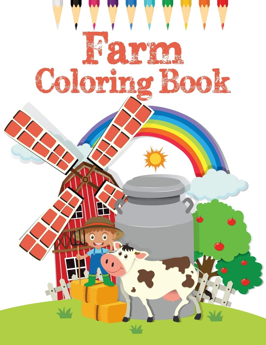 Cute Farm Animal Coloring Pages