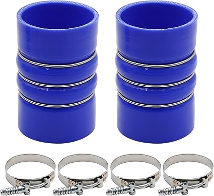 Amazon.com: UOIENRT 2 pack 3.5" x 6 3/8" Silicone CAC Charge Air Cooler ...