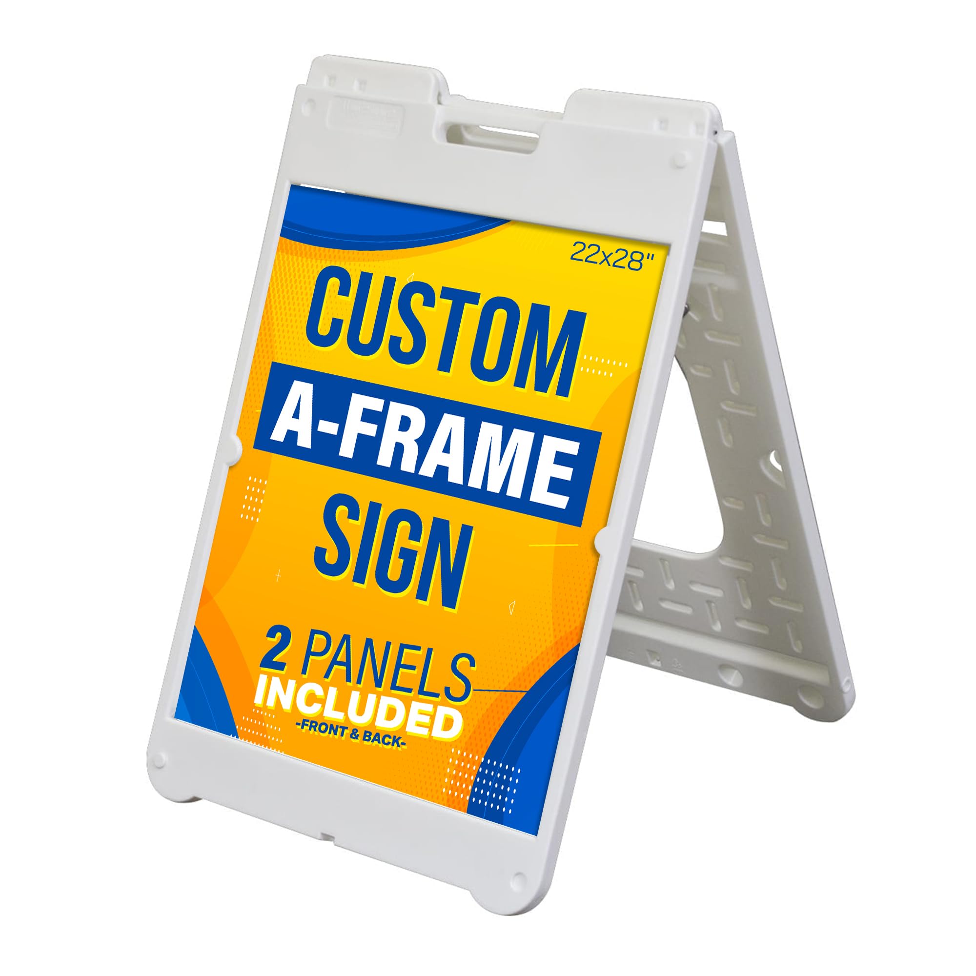 Amazon.com : DOT4DOT Custom A Frame Signs for Outside - Double Sided ...