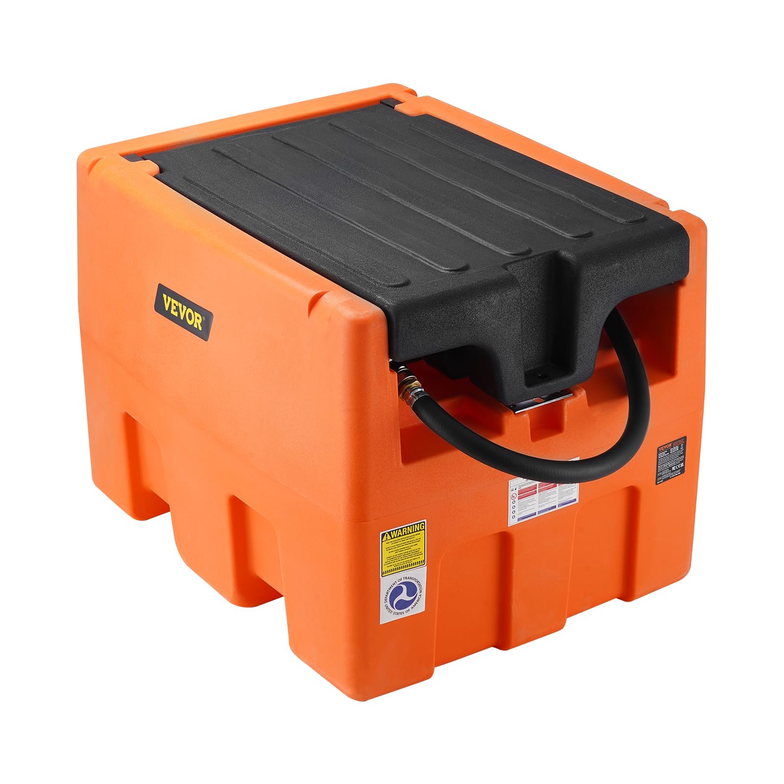 Amazon.com: VEVOR Portable Diesel Tank, 48 Gallon, 10.6GPM Flow Rate ...